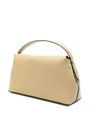 TOTEME T-lock Leather Handle Bag - Neutrals