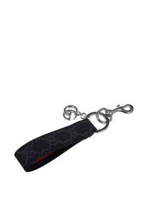 Gucci Double G Keyring - Black