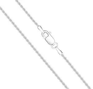 DONATELLO GIAN Sterling Thin Twisted Necklace