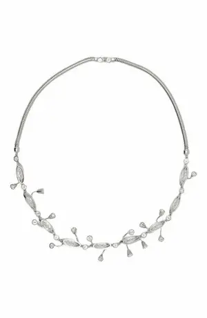 LANVIN Aede Crystal Choker Necklace