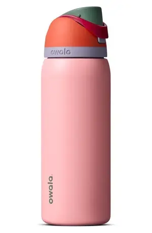 OWALA 32oz. Freesip Stainless Steel Water Bottle - Sugar High