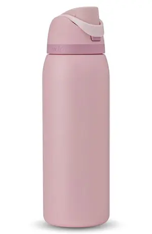 OWALA 40oz. Freesip Stainless Steel Water Bottle - Rose Quartz