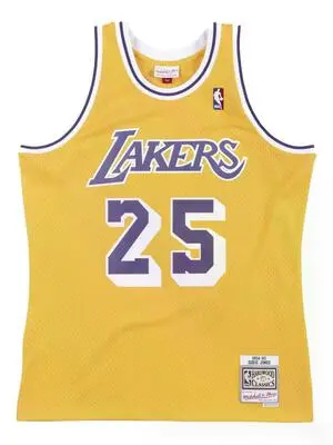 Mitchell & Ness Eddie Jones Nba Lakers 1994-1995 Swingman Vest - Yellow