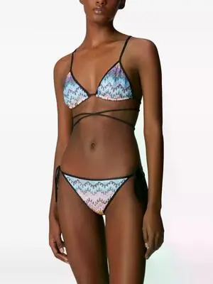 Missoni Zigzag-pattern Bikini - Black