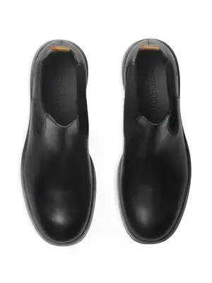Burberry Leather Chelsea Boots