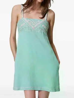 TWINSET Embroidered Cami Dress