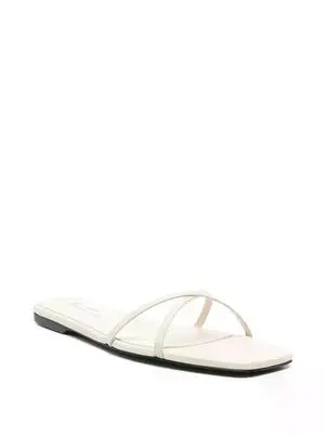 TOTEME Leather Sandals - Neutrals