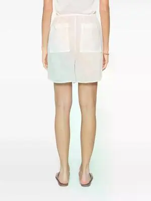 TOTEME Summer Shorts - White