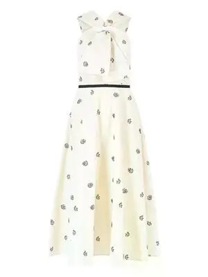 Rosie Assoulin Sailor Midi Dress - Neutrals