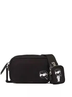 Karl Lagerfeld Ikon Cross Body Bag - Black