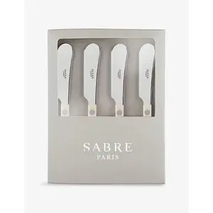 SABRE Bistrot Butter Spreader Stainless-steel Set - Ivory
