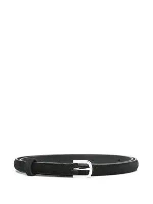 TOTEME Suede Belt - Black