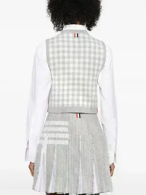 Thom Browne Gingham Tank Top