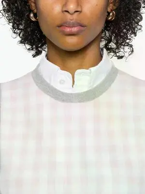 Thom Browne Gingham Tank Top