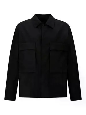 Herno Water-repellent Shirt Jacket - Black
