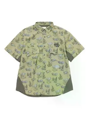 AND WANDER Printed Shirt