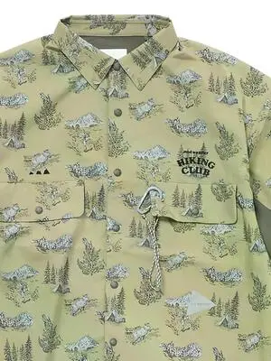 AND WANDER Printed Shirt