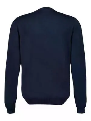 Boglioli Cotton Jumper - Blue