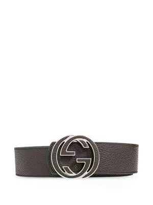 Gucci Interlocking G Belt - Brown