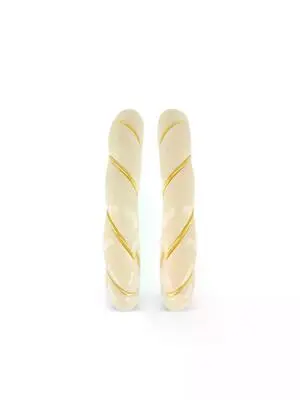 AURÉLIE BIDERMANN Diana Half Hoop Earrings - Gold