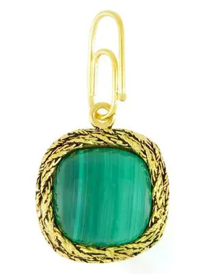 AURÉLIE BIDERMANN Malachite Charm - Gold