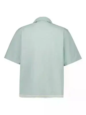 Commas Braided Camp-collar Shirt