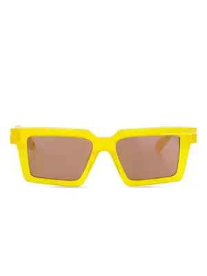 Off-White Windsor Square-frame Sunglasses - Yellow