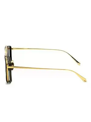 Linda Farrow Square Frame Sunglasses