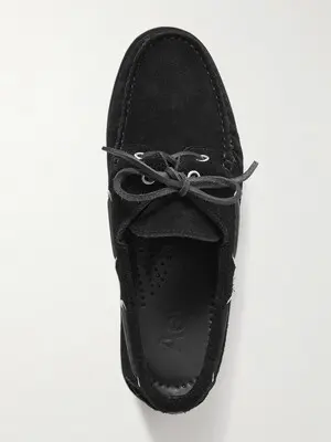 AeydĒ Harris Suede Boat Shoes