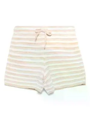 The Upside Canyon Roller Knitted Shorts - Neutrals