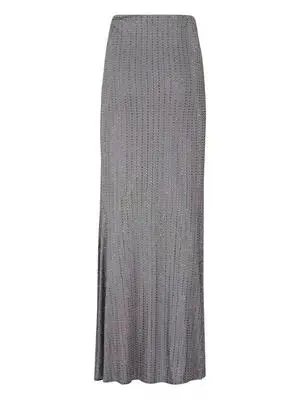 VENUJA Crystals-embellished Maxi Skirt