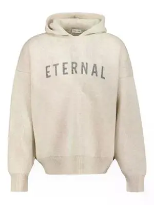 Fear Of God Eternal Knit Hoodie - Neutrals