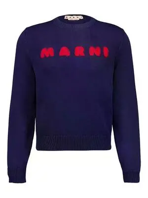 Marni Logo-embroidered Pullover