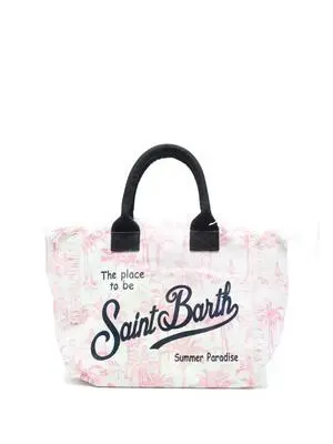 MC2 SAINT BARTH Canvas Beach Tote