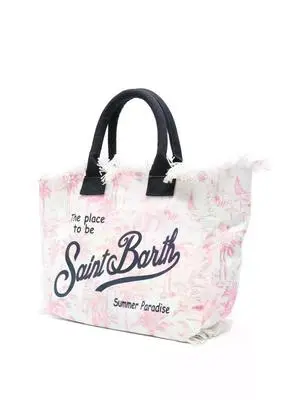 MC2 SAINT BARTH Canvas Beach Tote