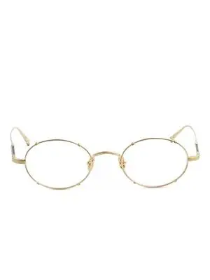 Matsuda Round-frame Eyeglasses - Gold