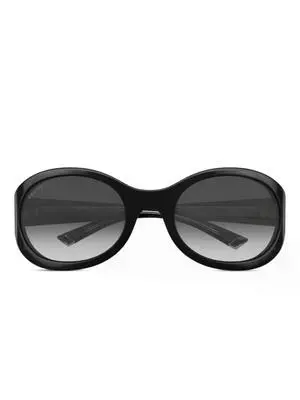 Gucci Oversized Frame Sunglasses - Black