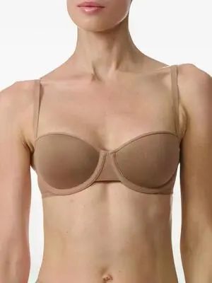 Wolford Sheer Opaque Bandeau Bra