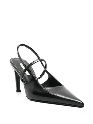 TOTEME 90mm Naplack Pumps - Black