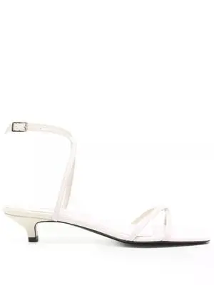 TOTEME 50mm Leather Sandals - Neutrals