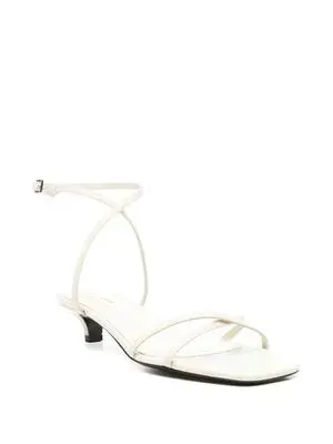 TOTEME 50mm Leather Sandals - Neutrals