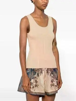 Zimmermann Ascension Scallop Tank Top