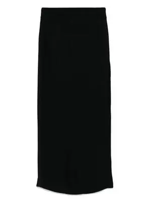 TOTEME High-waisted Straight Skirt - Black
