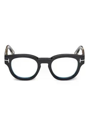 TOM FORD Round-frame Glasses - Black