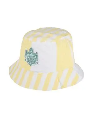 Maison Kitsuné Cotton Bucket Hat - Pastel Yellow