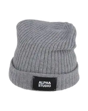Alpha Studio Wool Hat - Grey