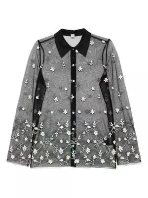 TOTEME Floral Embroidered Shirt