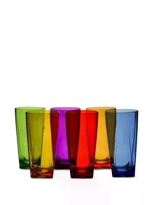 VESTA Tall Glasses - Yellow
