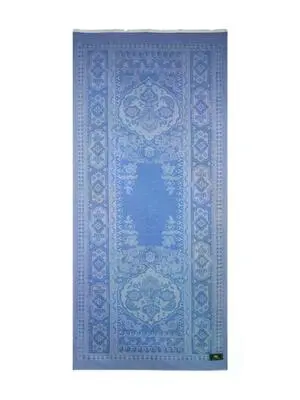 Etro Geometric-print Scarf - Blue
