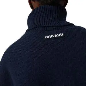 Miu Miu Wool Cashmere Rollneck Sweater